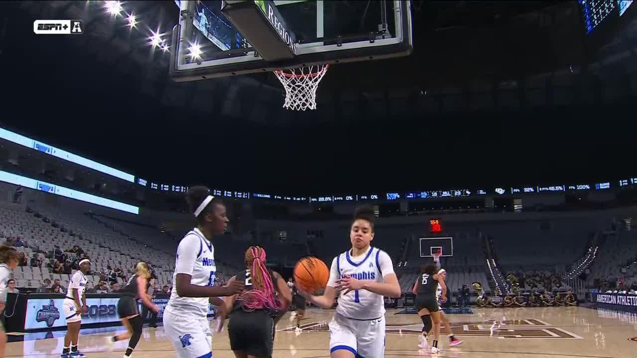 Sierra Godbolt shows off vision with nice pass vs. Memphis Tigers ...