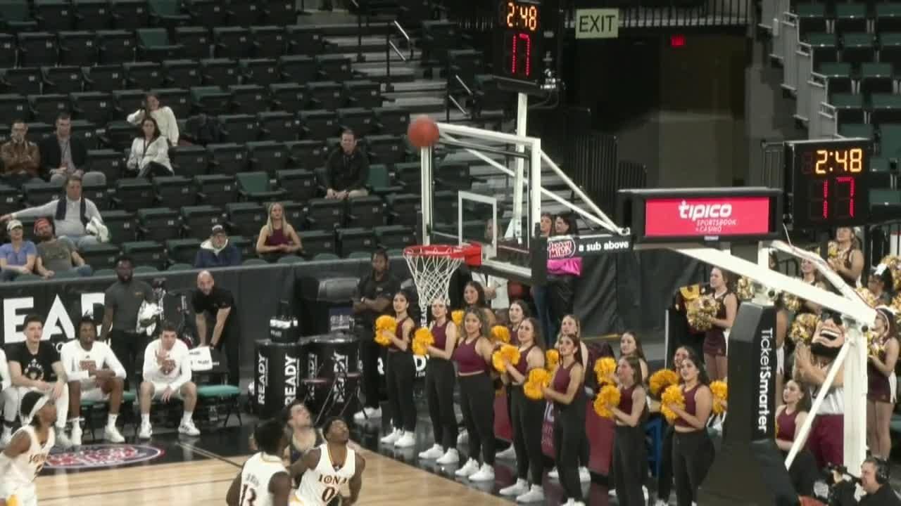 Jalen Benjamin makes the nice jump shot against the Iona Gaels - ESPN Video