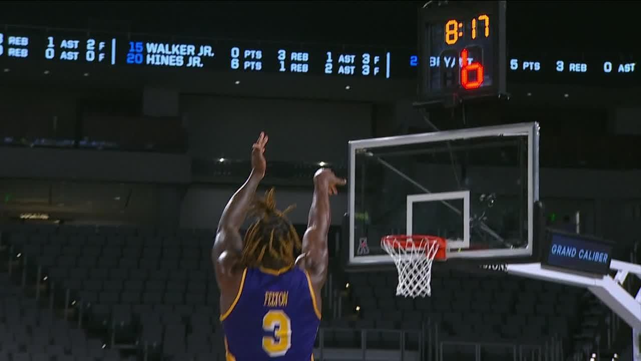 Russell Felton Jr. shows off the range on 3-point shot - ESPN Video