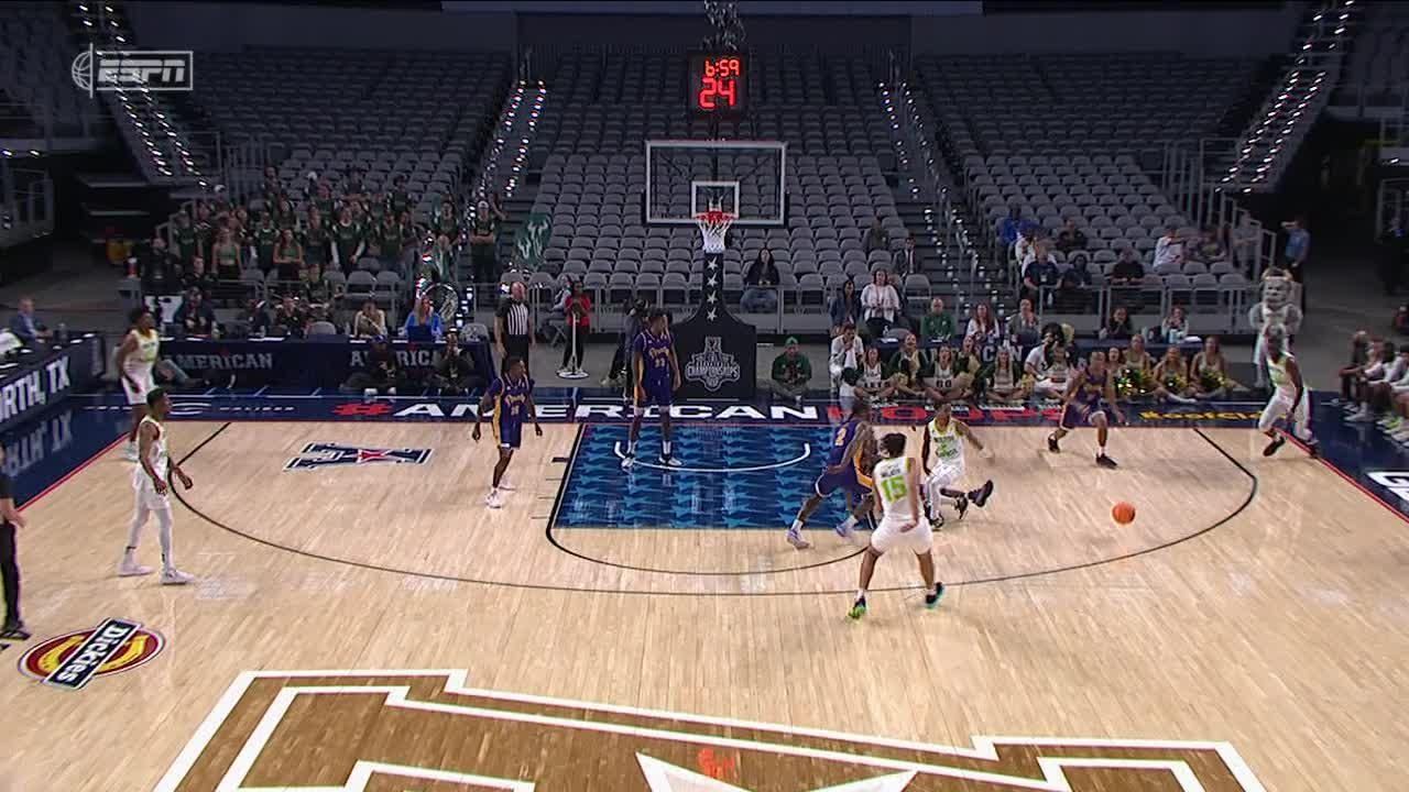 Jaden Walker somehow gets the and-1 to fall - ESPN Video