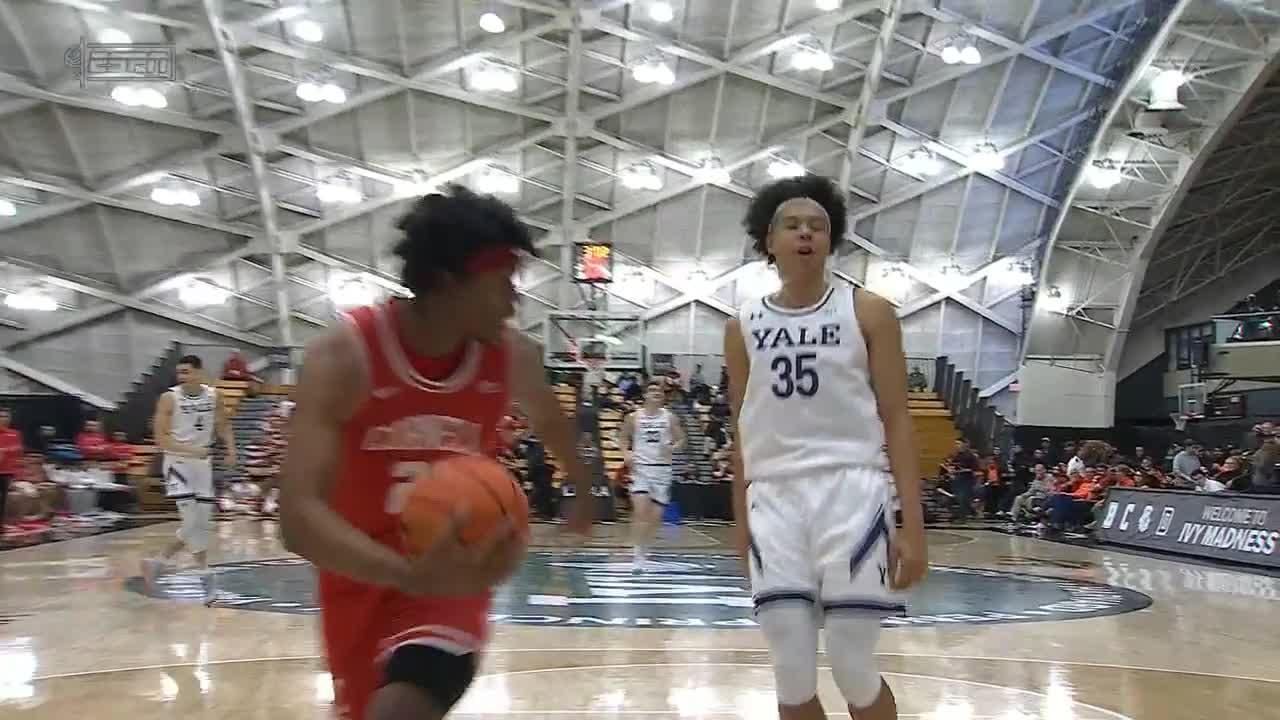 Isaiah Kelly elevates for alley-oop slam - ESPN Video