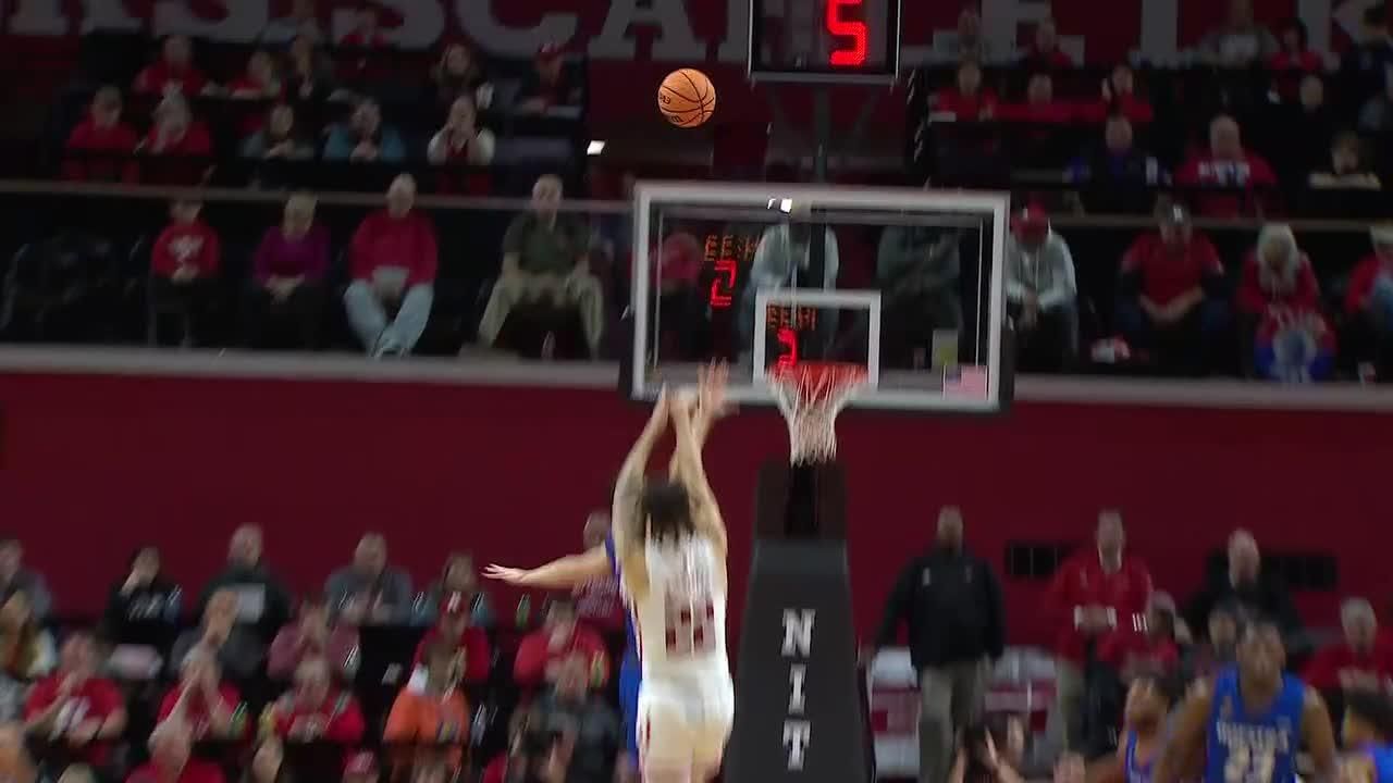 Caleb McConnell knocks down the jumper - ESPN Video