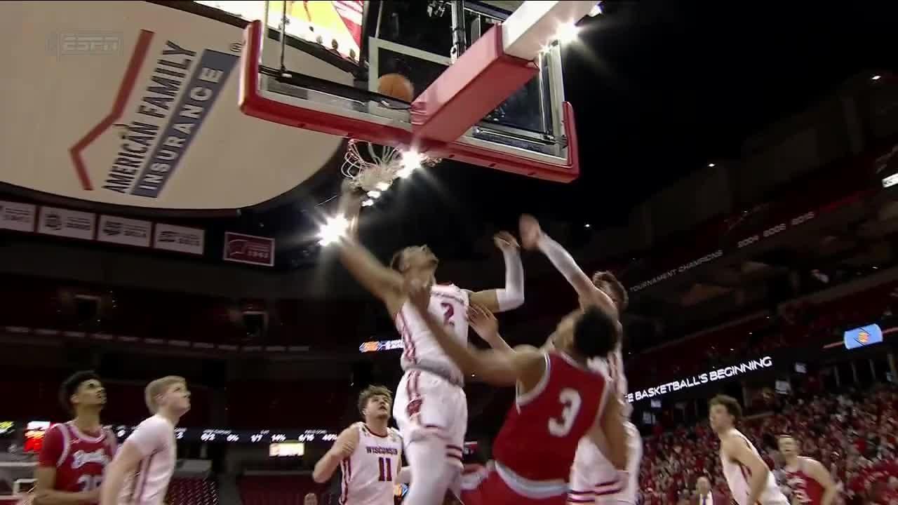 Zek Montgomery fights off defender for and-1 - ESPN Video