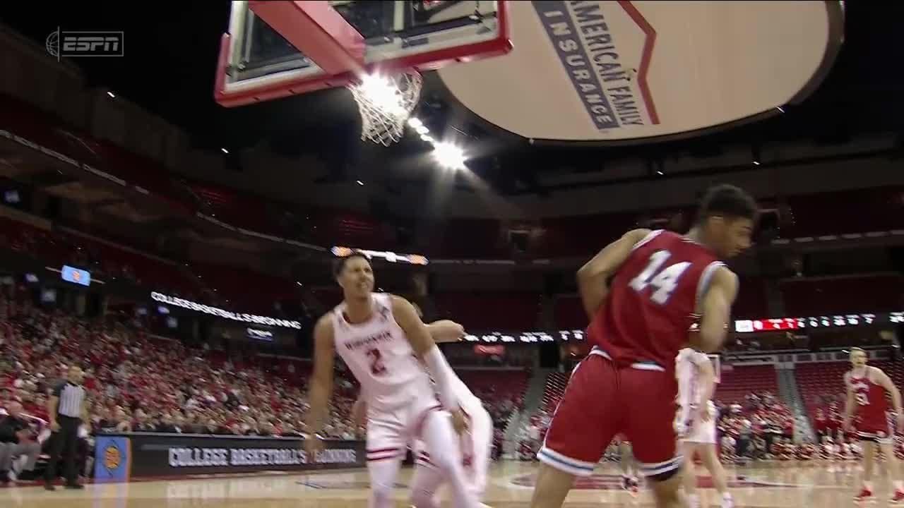 Carter Gilmore elevates for the bigtime stuff - ESPN Video