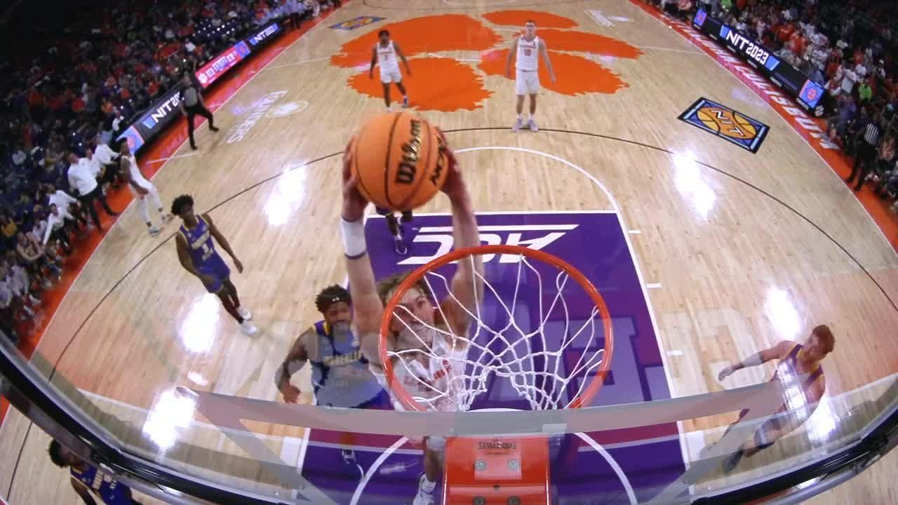 Hunter Tyson with a Dunk vs. Morehead State Eagles - ESPN Video