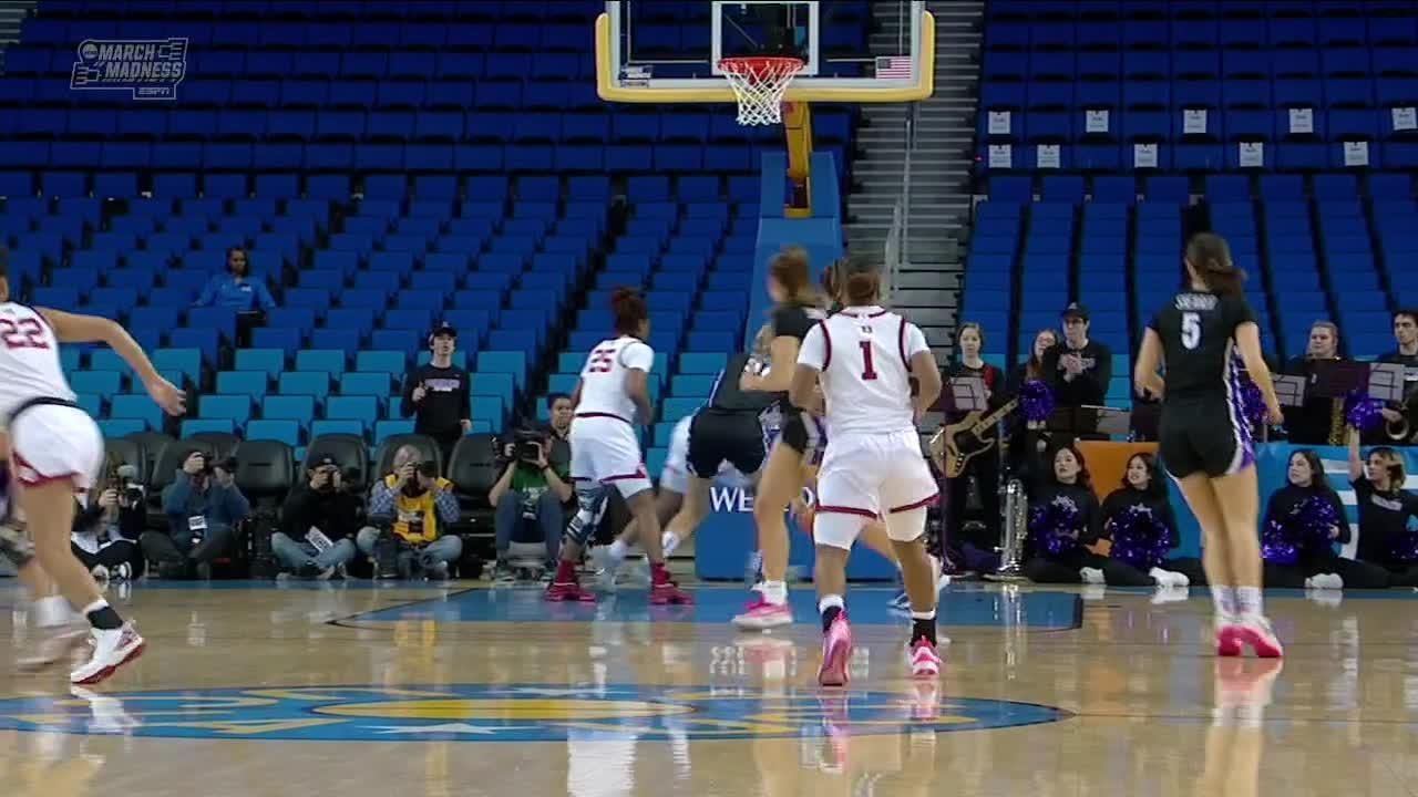 Taylor Robertson shows off the range on triple - ESPN Video