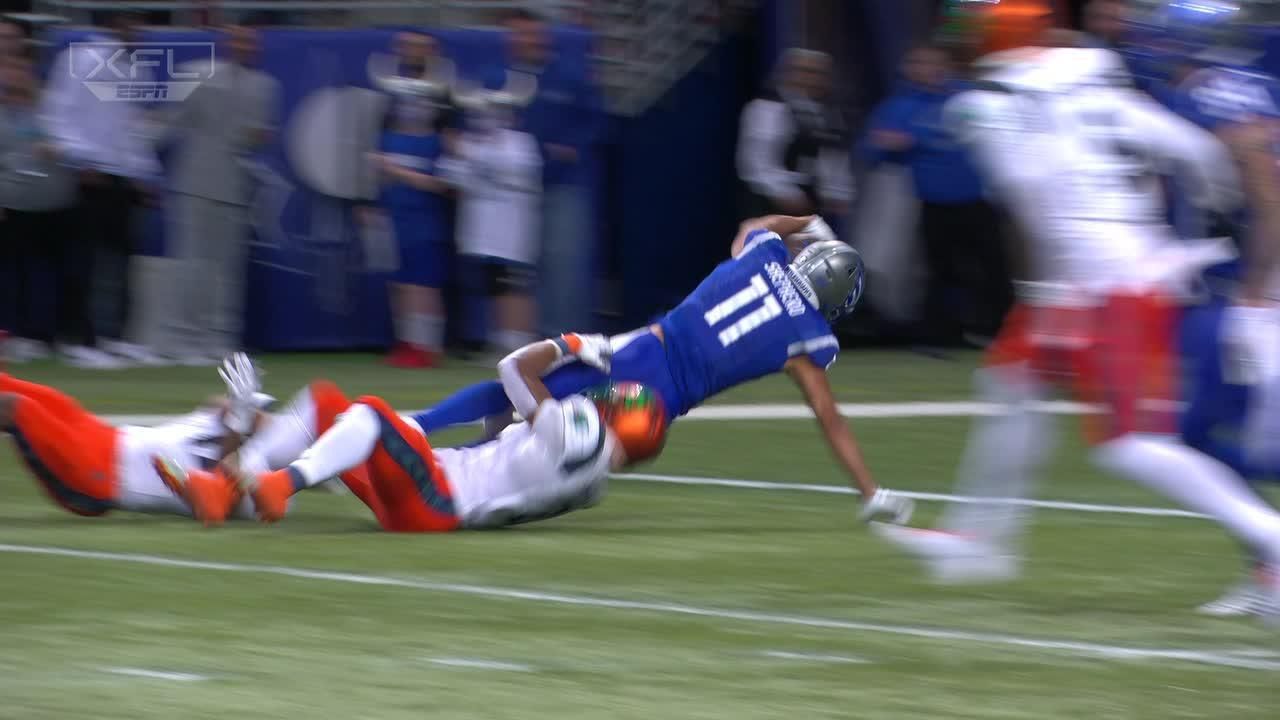 Darrius Shepherd takes it 42 yards for a Battlehawks TD - ESPN Video