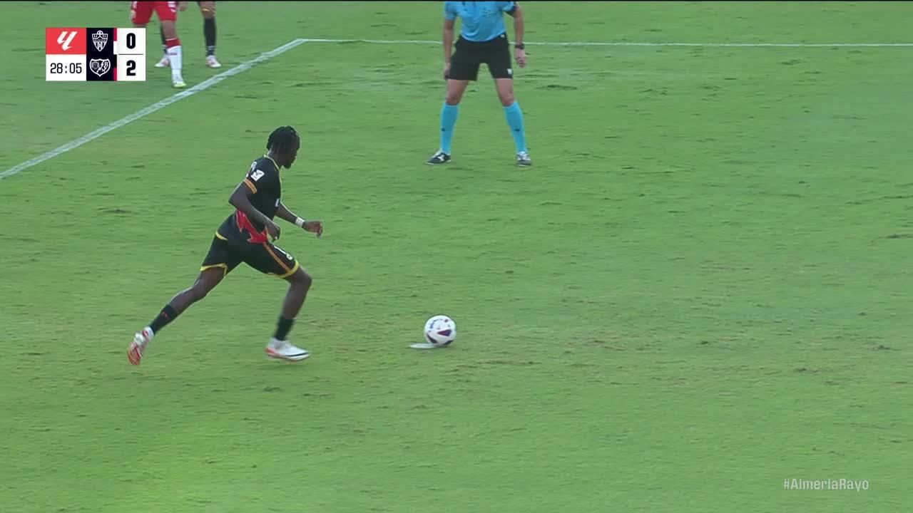 Randy Nteka scores penalty goal vs. Almería - ESPN Video