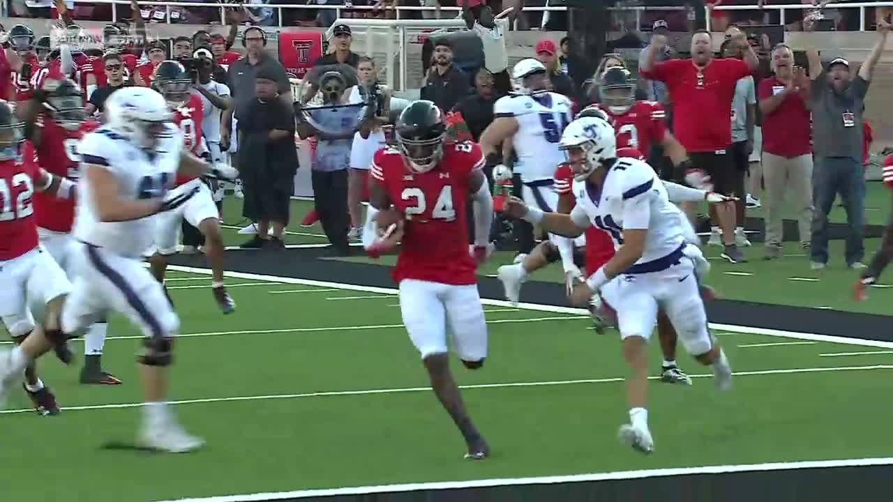 Malik Dunlap picks up pick-6 for Texas Tech - ESPN Video