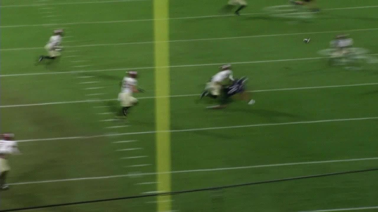 AJ Lopez with a spectacular touchdown vs. Holy Cross Crusaders - ESPN Video