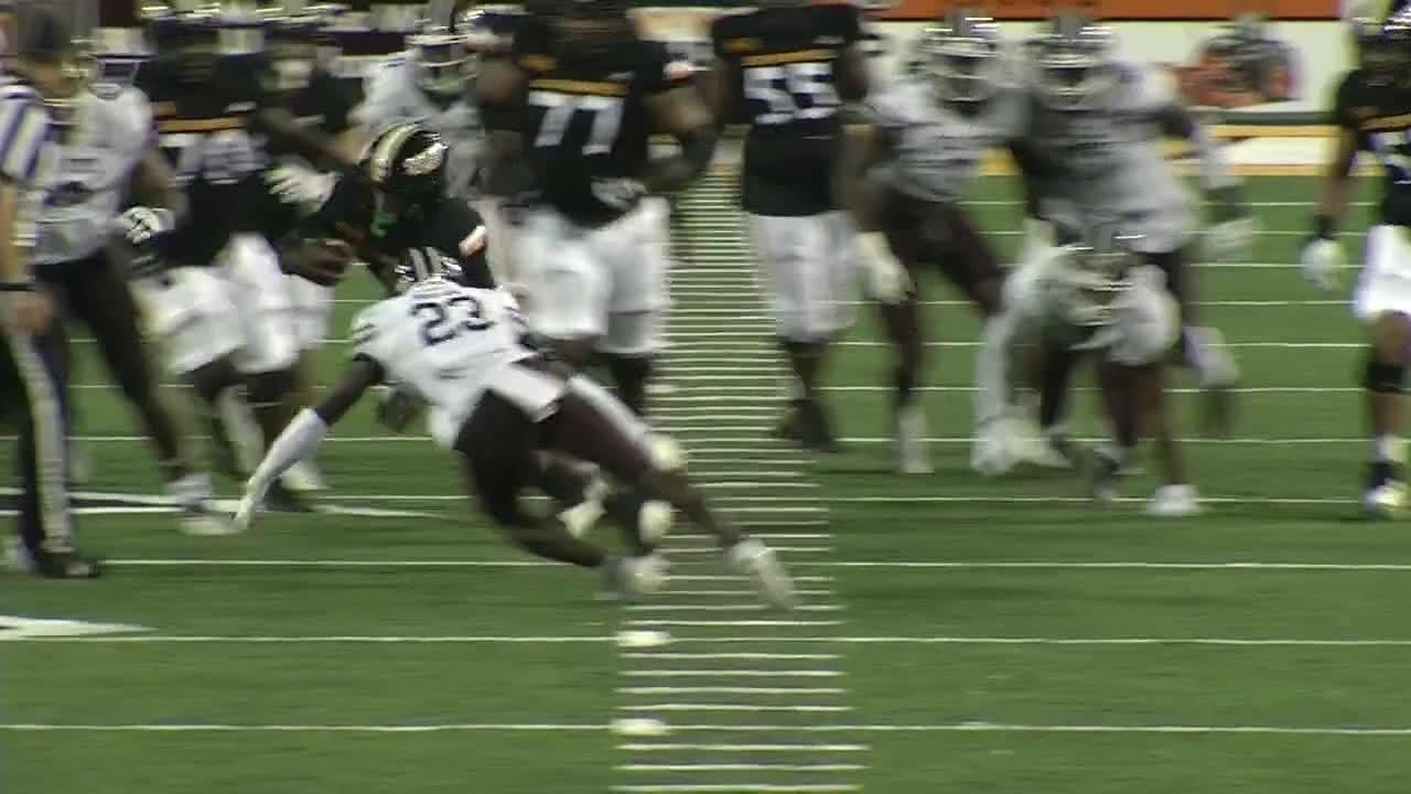 Frank Gore Jr. breaks off 3-yard rush - ESPN Video