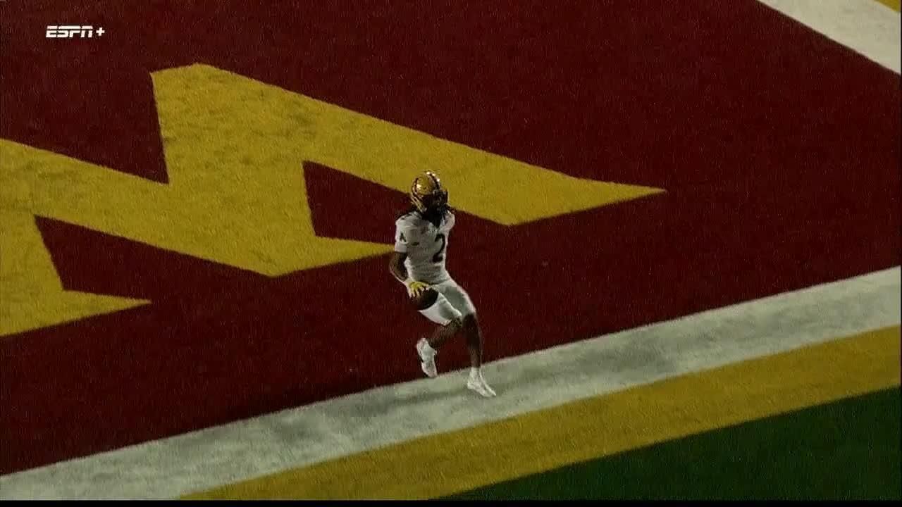 Tyrek Funderburk with a Spectacular touchdown UL Monroe Warhawks - ESPN ...