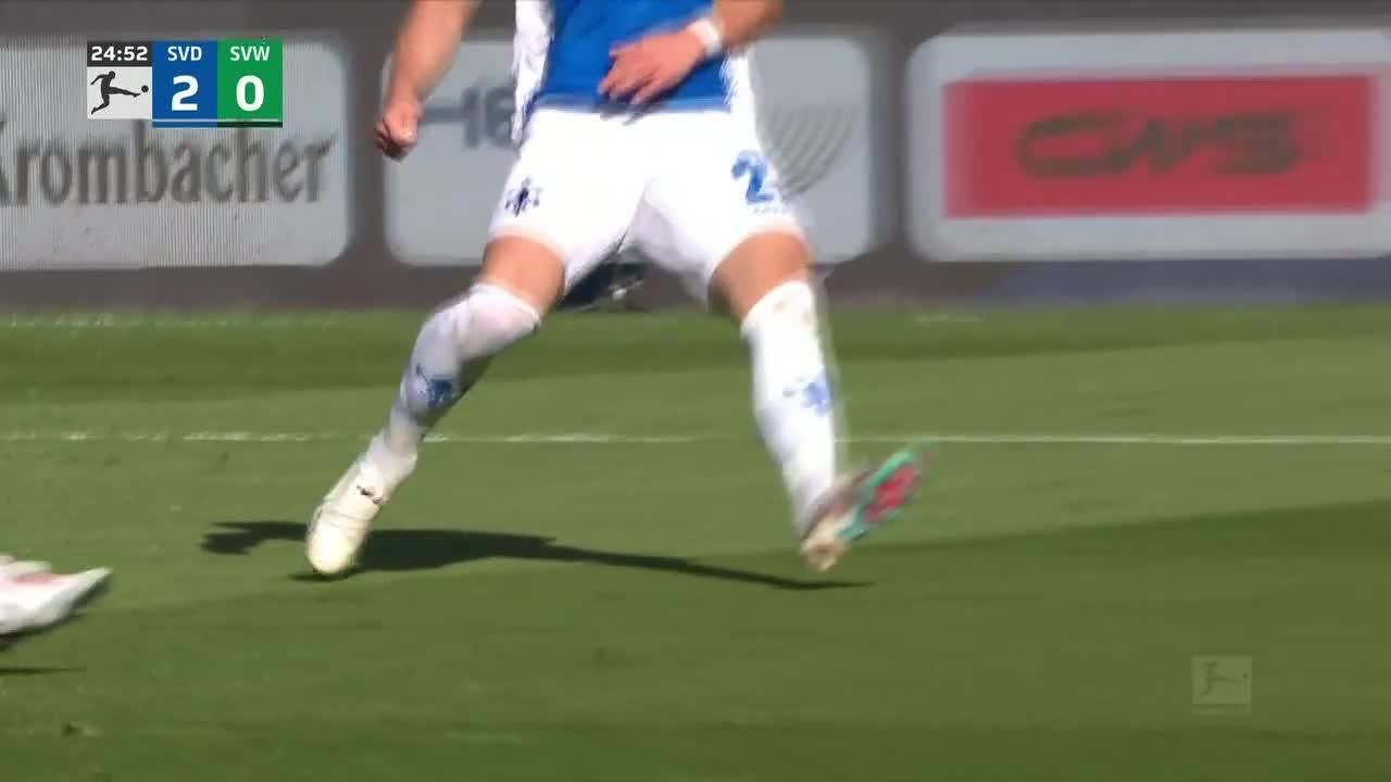 Tim Skarke goal 25th minute SV Darmstadt 98 2-0 Werder Bremen - ESPN Video