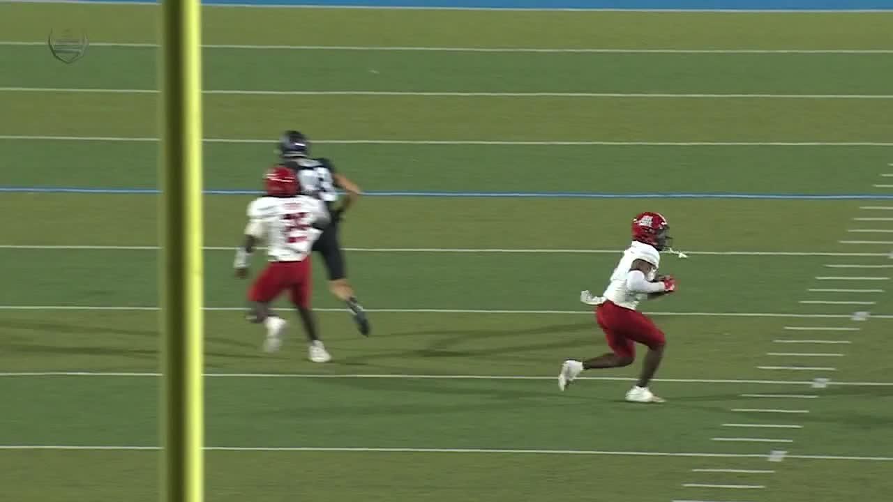 Kekoura Tarnue gets the interception vs. Middle Tennessee - ESPN Video