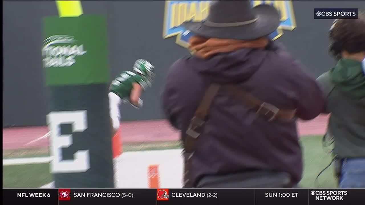 Tanner Knue scores 18-yard receiving touchdown - ESPN Video