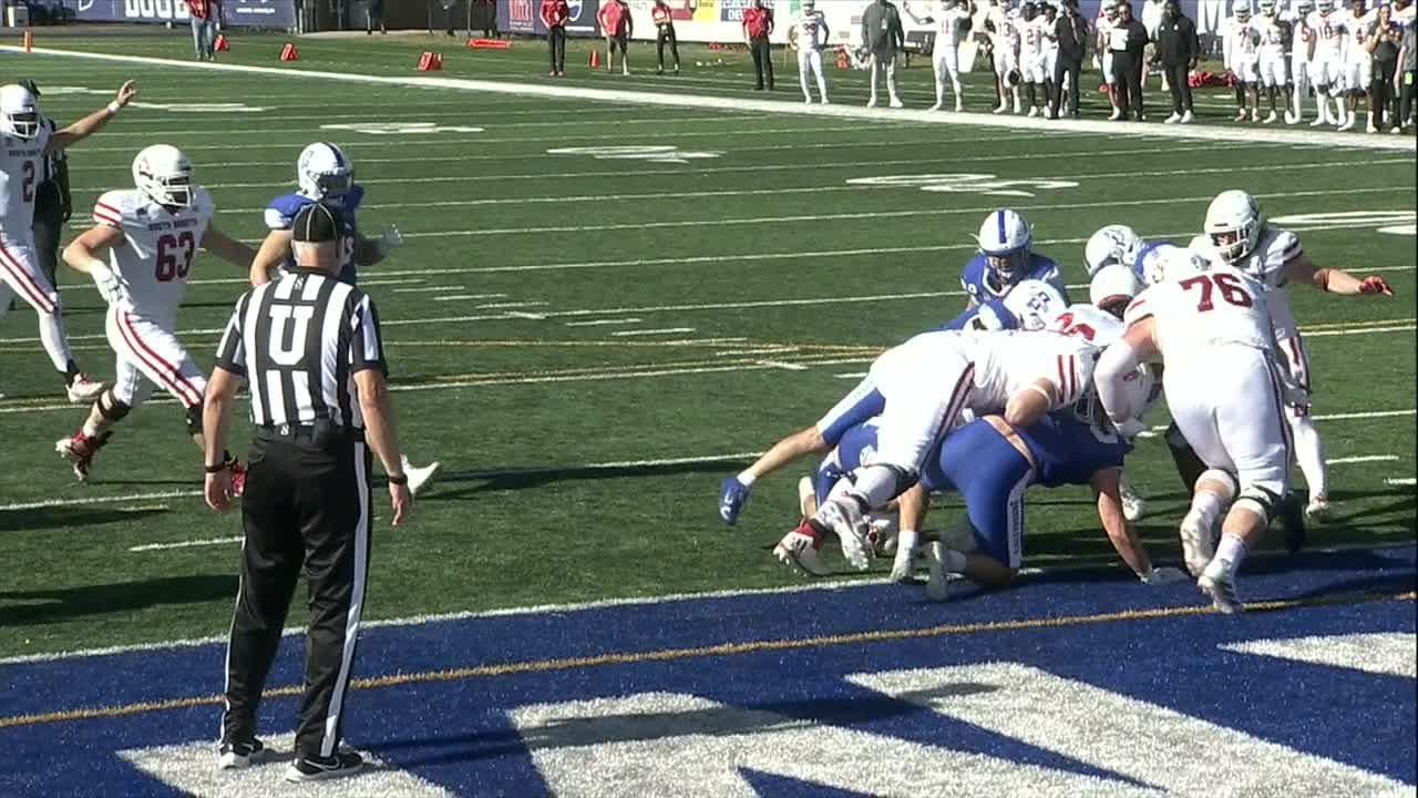 Nate Thomas scores 5-yard rushing touchdown - ESPN Video