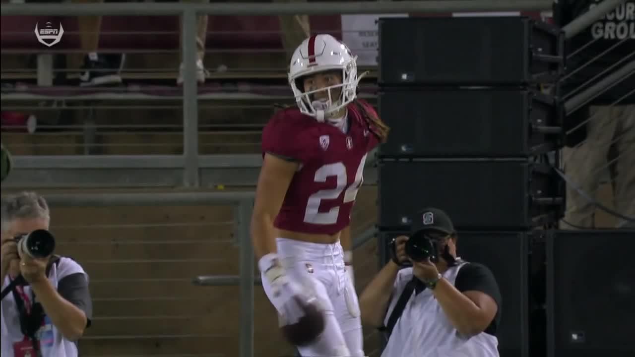 Tiger Bachmeier makes catch for 20-yard TD - ESPN Video