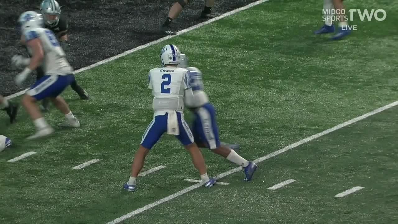 Justin Dinka runs for 1-yard rushing touchdown - ESPN Video