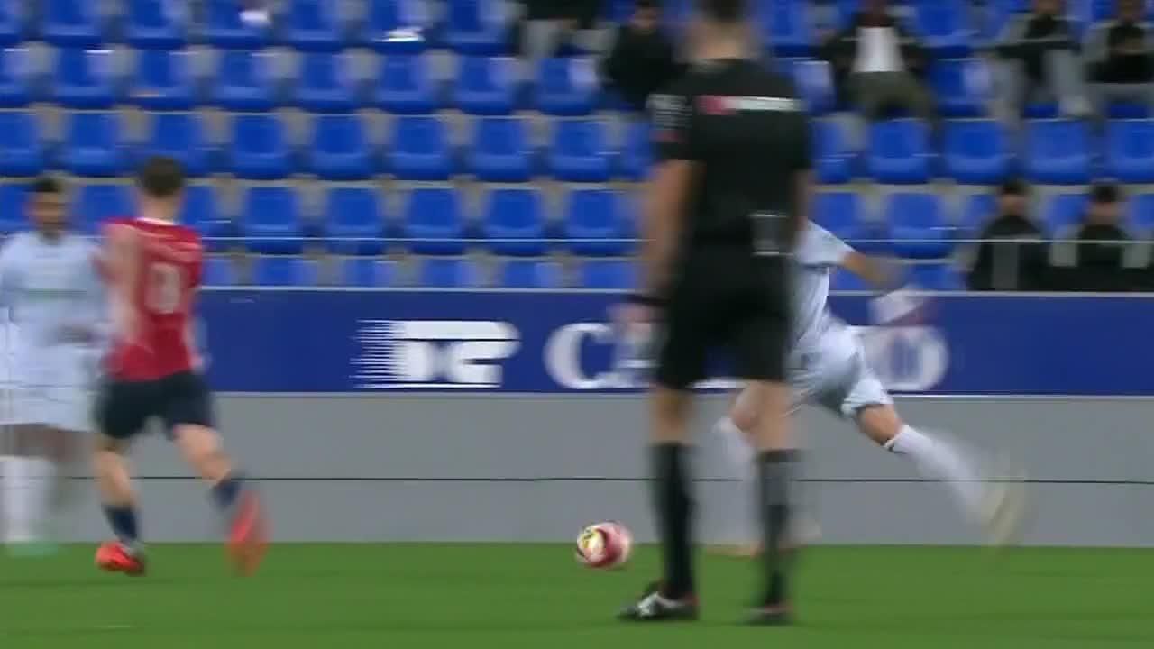 Diego Pardo with a Goalkeeper Save vs. Tardienta - ESPN Video