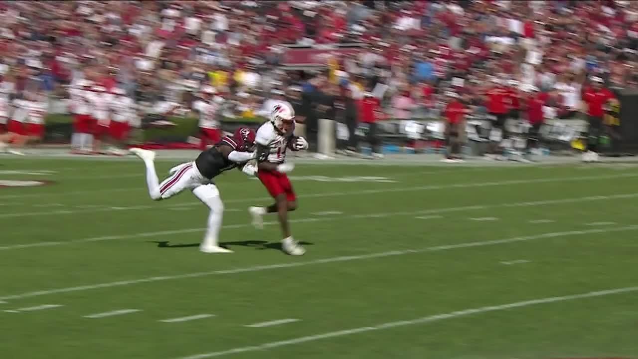 Zion Webb airs it out for 54-yard touchdown pass - ESPN Video