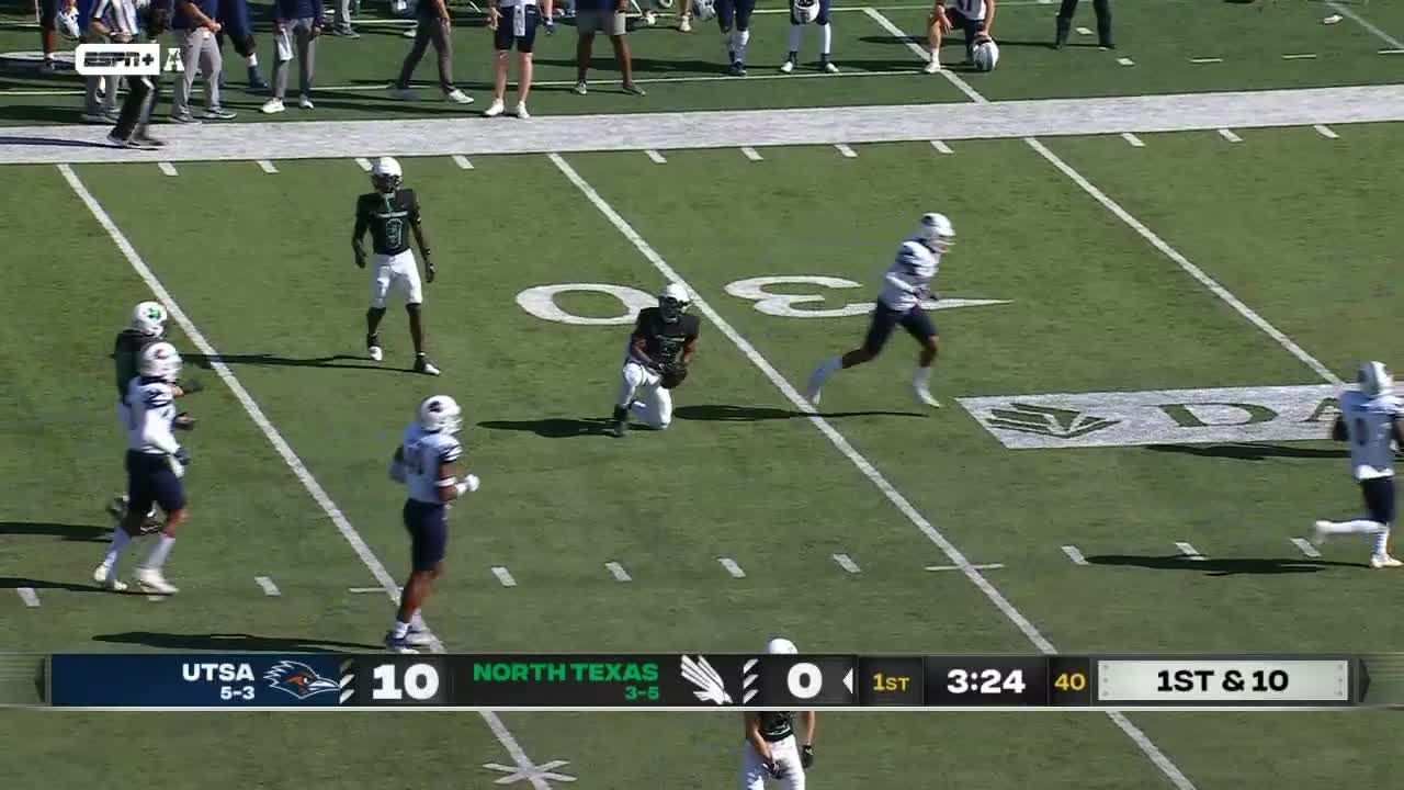 Ayo Adeyi goes 24-yard on impressive rush - ESPN Video