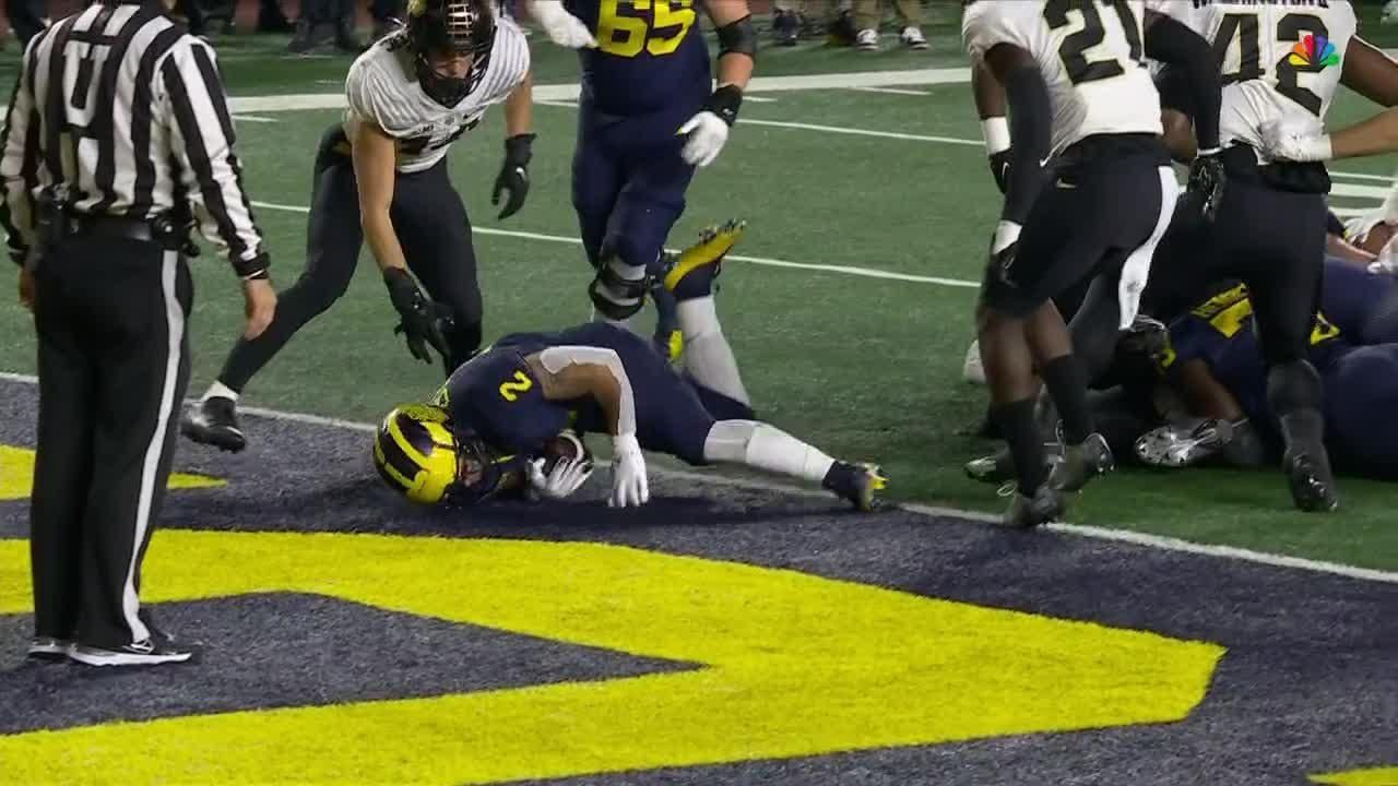 Blake Corum finds end zone again for Michigan - ESPN Video