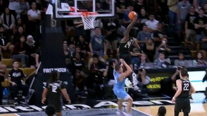 Jaylin Sellers throws down mean and-1 jam for UCF - ESPN Video