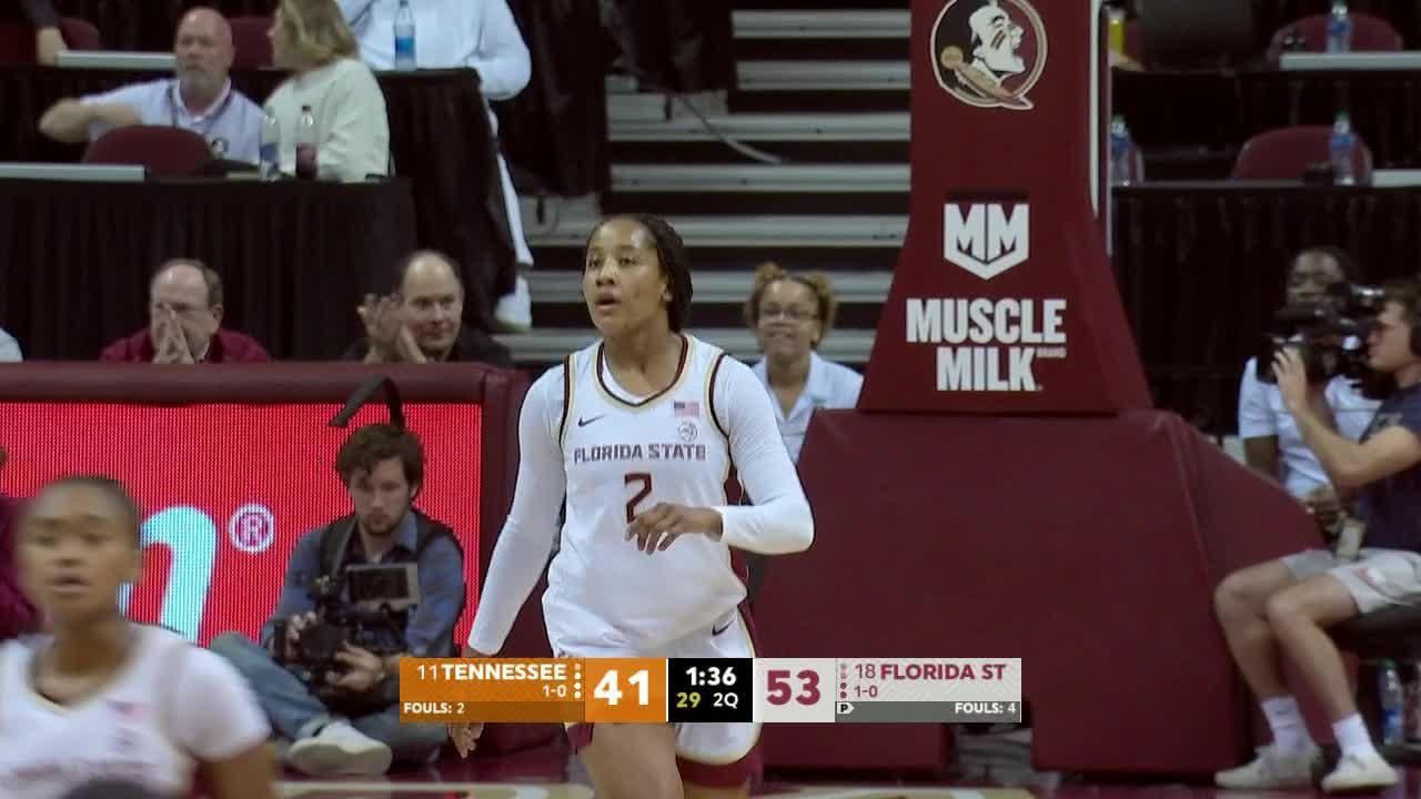 Alexis Tucker stays hot from deep for FSU - ESPN Video