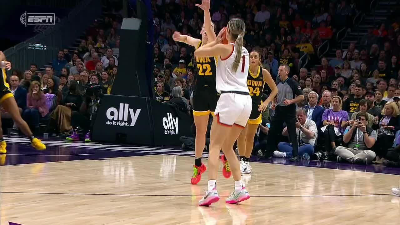 Carleigh Wenzel keeps the Hokies going with a 3 - ESPN Video