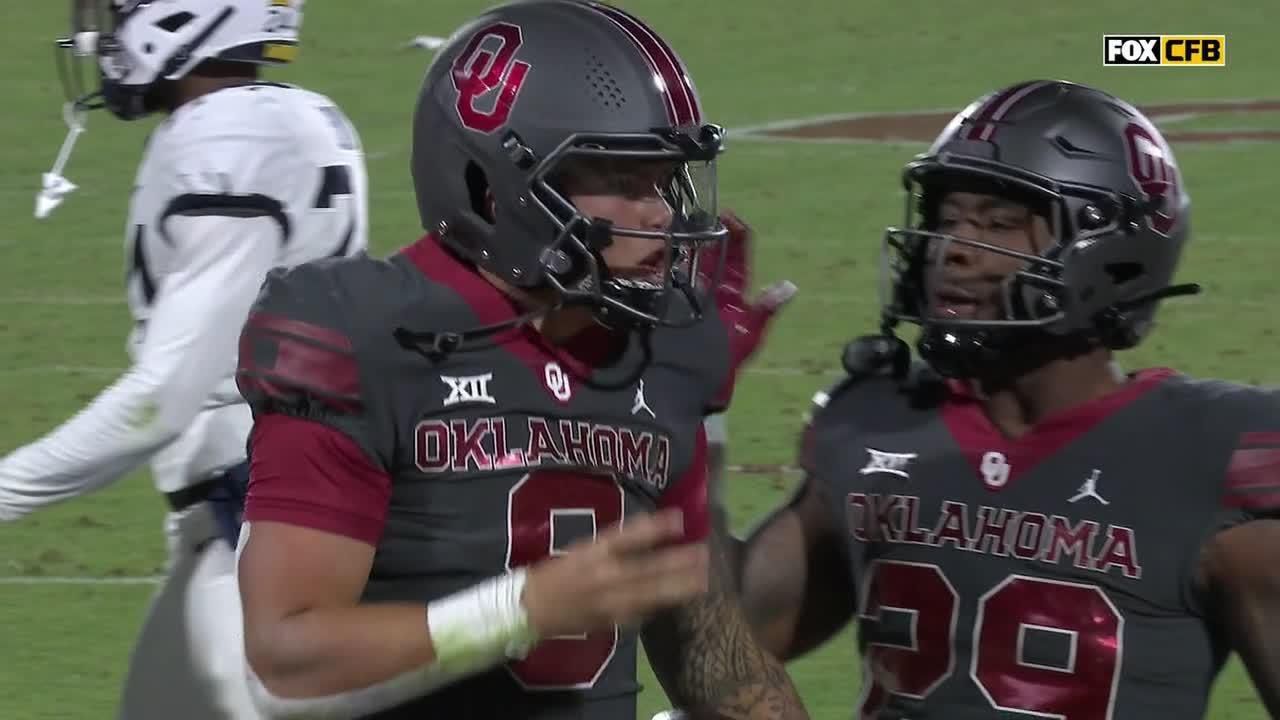 Dillon Gabriel scores 2nd rushing TD for the Sooners - ESPN Video