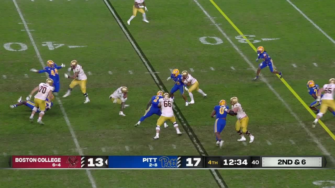 Shayne Simon makes timely sack vs. Pittsburgh - ESPN Video