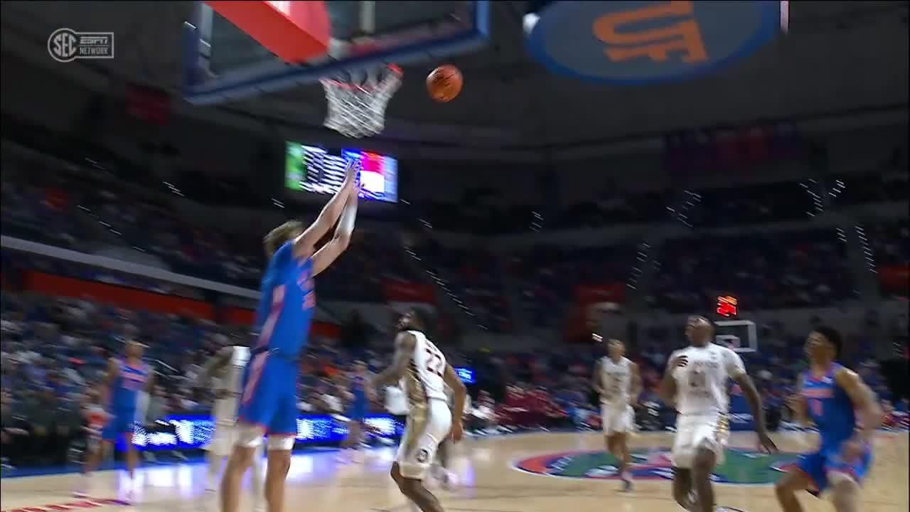 Micah Handlogten rocks the rim with powerful flush - ESPN Video