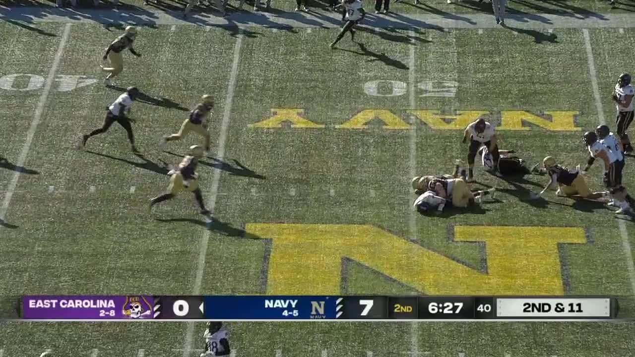 Clay Cromwell makes timely sack vs. East Carolina - ESPN Video