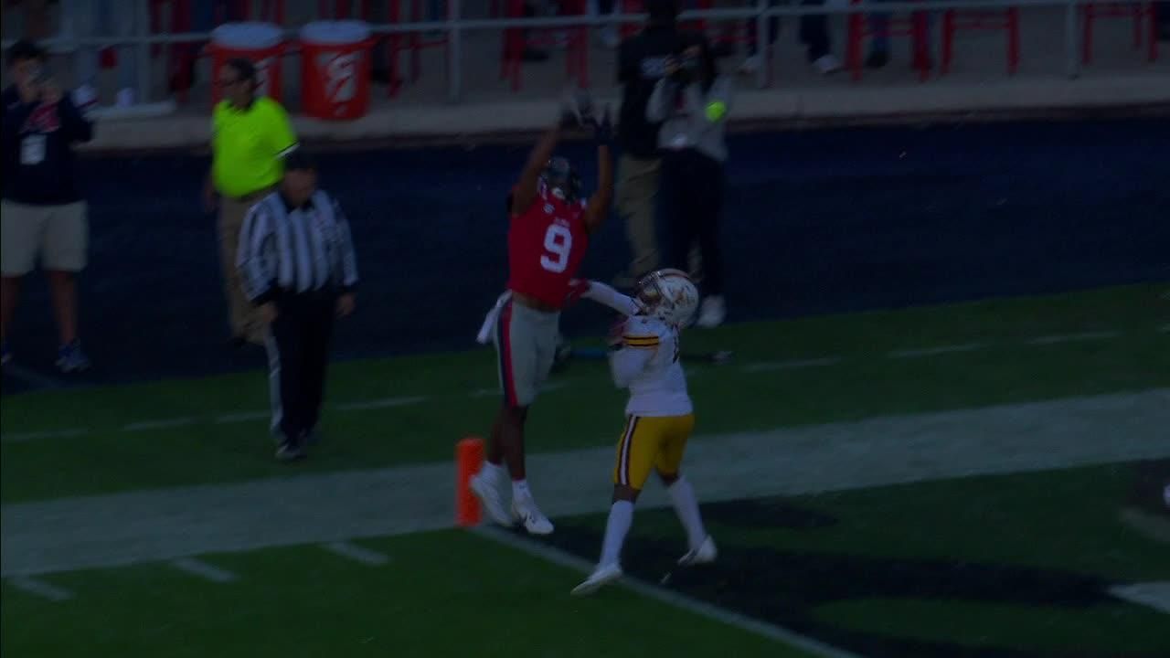Tre Harris pulls in an Ole Miss touchdown - ESPN Video