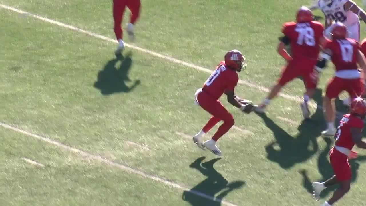 Zion Webb crosses goal line for 8-yard rushing touchdown - ESPN Video