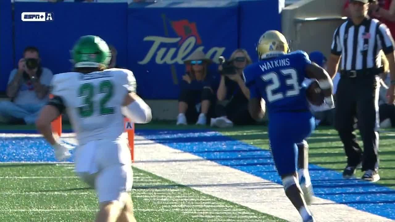 Anthony Watkins scores 36-yard rushing rushing touchdown - ESPN Video