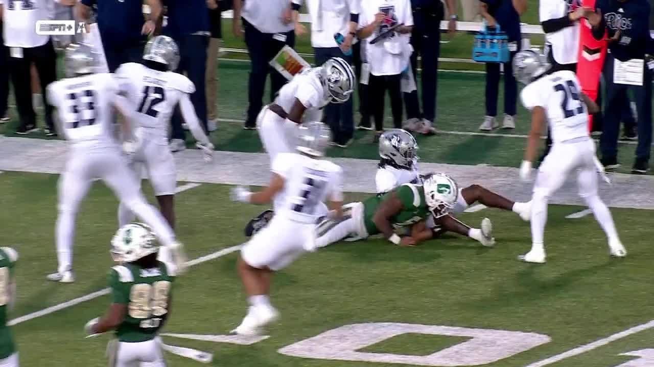 Tre'shon Devones picks off Charlotte - ESPN Video