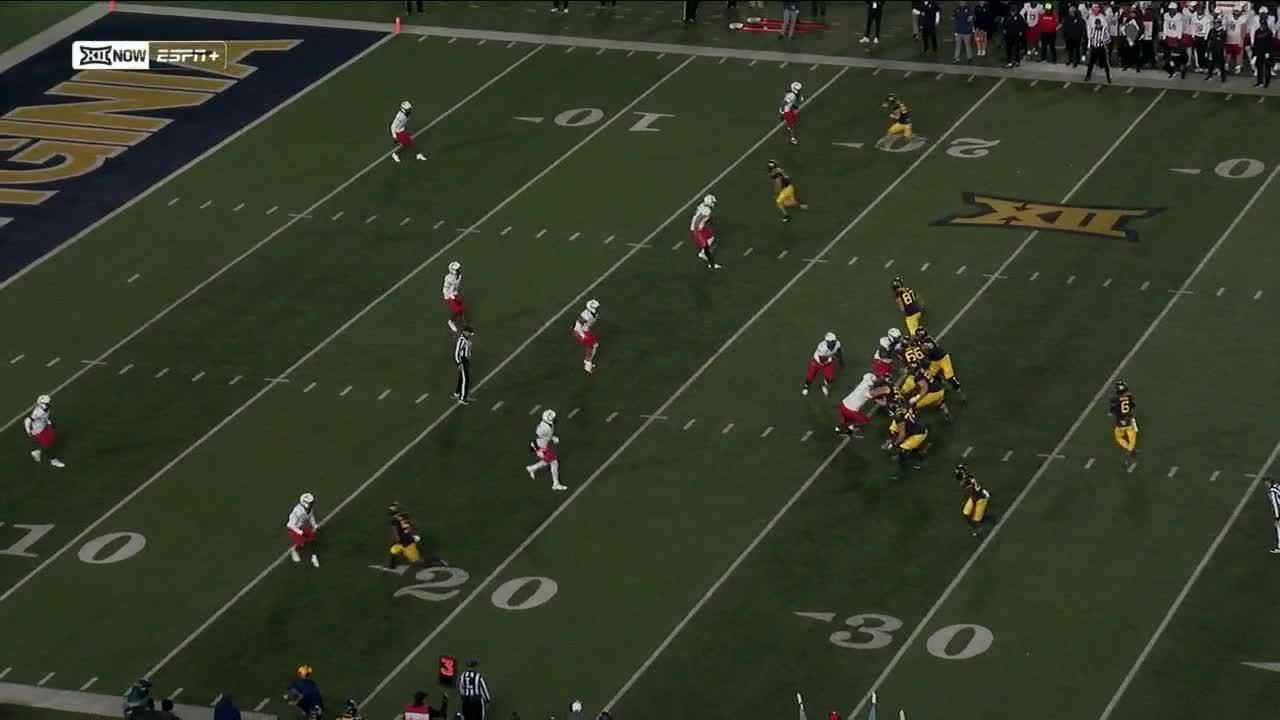 Ken Willis makes timely interception vs. West Virginia - ESPN Video