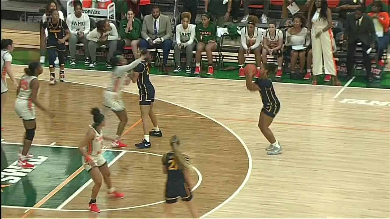 What a shot by Lulu Laditan-Twidale - ESPN Video