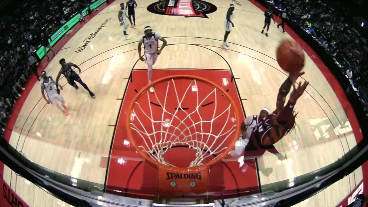 Alijah Martin elevates for dunk vs. Butler Bulldogs - ESPN Video