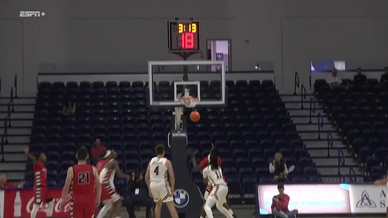 Rylan Jones hits the 3 vs. Merrimack Warriors - ESPN Video