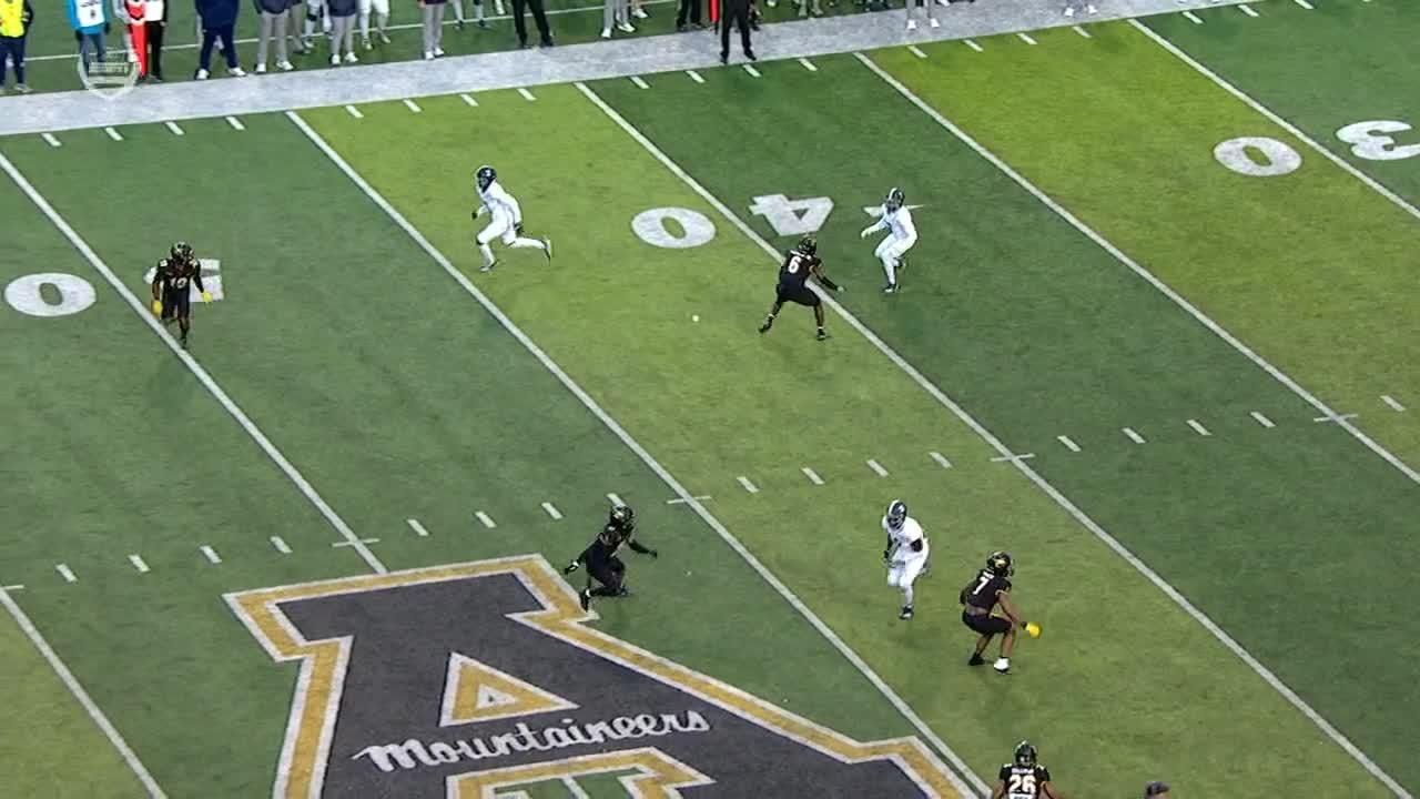 Tyrek Funderburk picks off Georgia Southern - ESPN Video