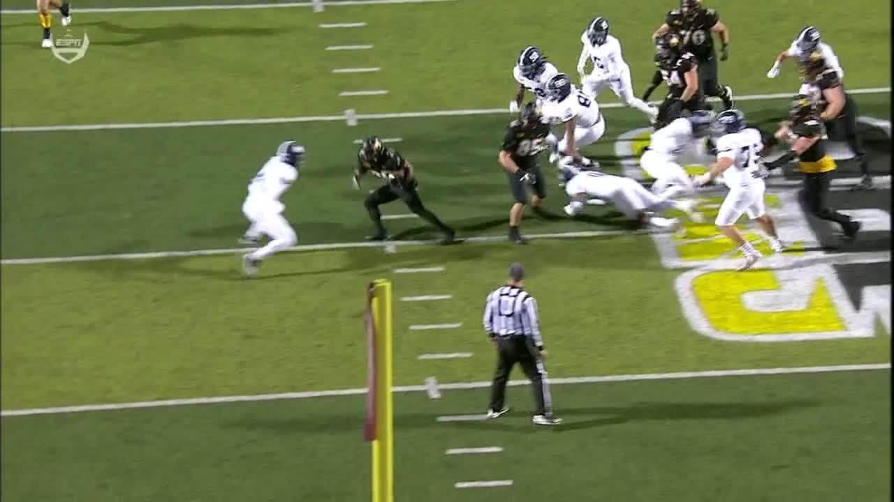 Touchdown! Maquel Haywood scores vs. Georgia Southern - ESPN Video