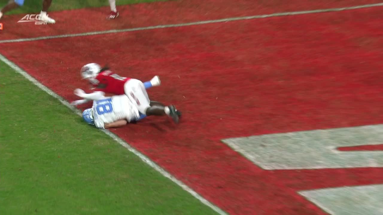 Drake Maye connects for 15-yard TD pass - ESPN Video