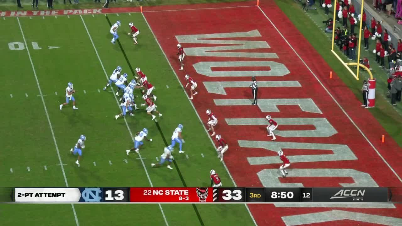 Drake Maye rushes in for 1-yard rushing touchdown - ESPN Video