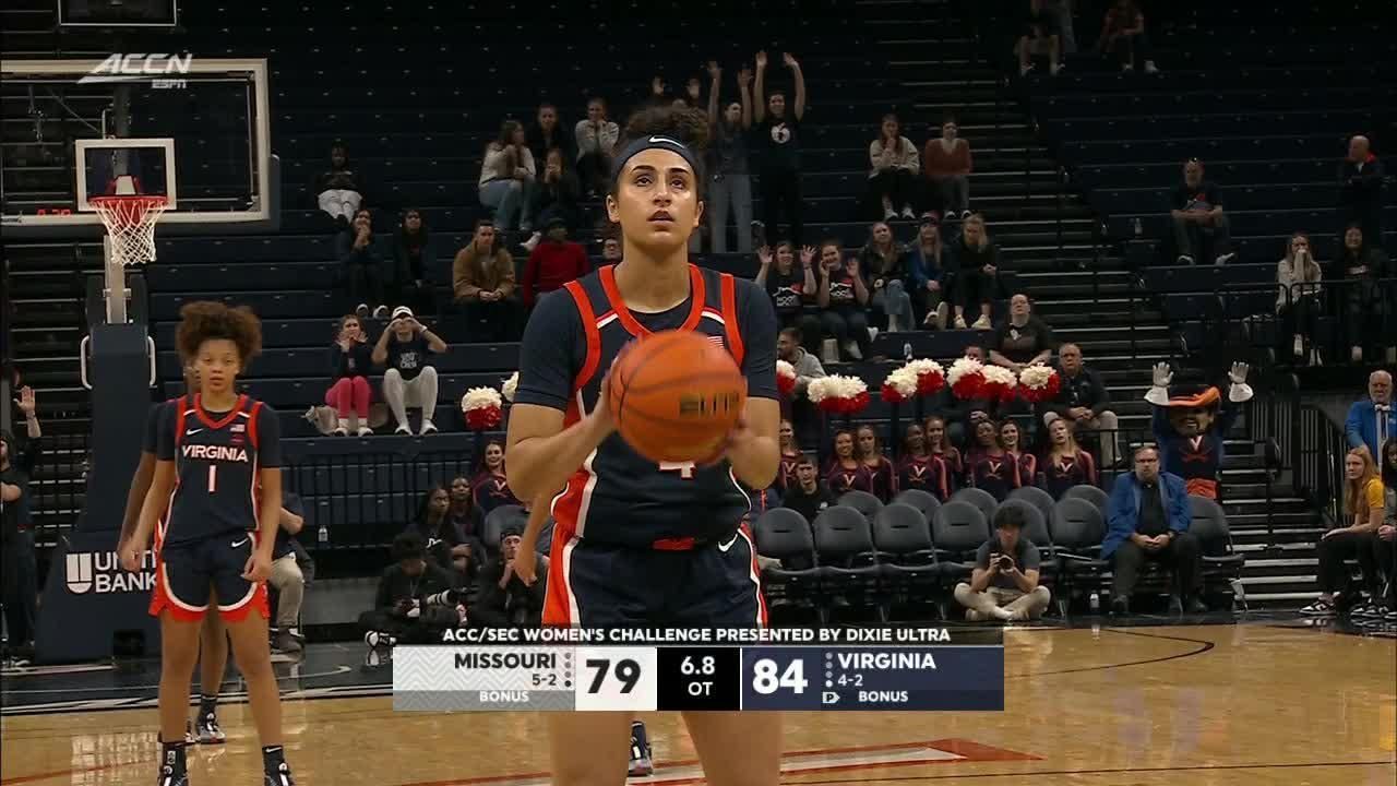 Jillian Brown secures UVA's overtime win - ESPN Video