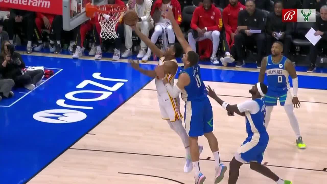 De'Andre Hunter gets the hoop and the harm - ESPN Video