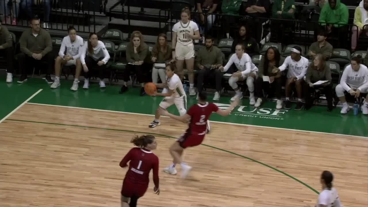 Maria Alvarez drills the trey - ESPN Video