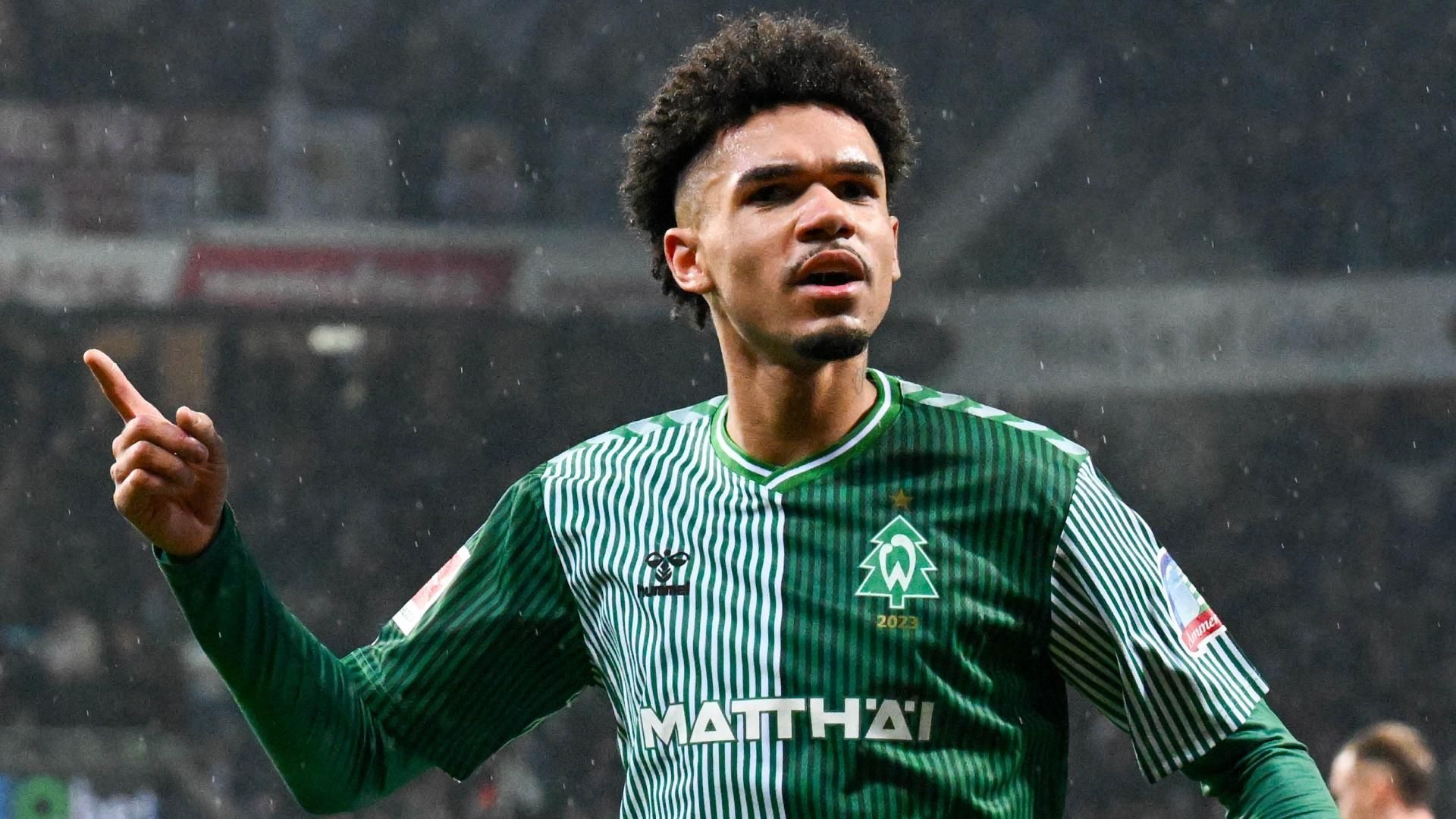 Justin Njinmah's stellar strike from distance equalizes for Werder ...