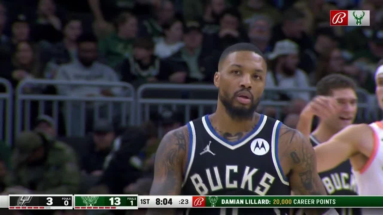 Damian Lillard hits 20,000 career points - ESPN Video